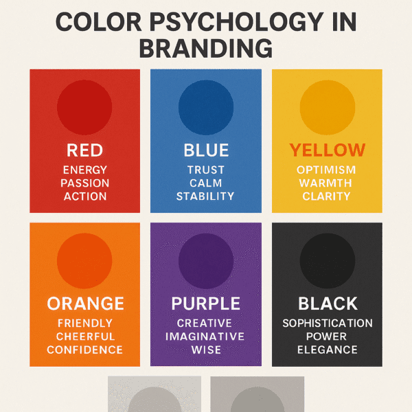 Color Psychology in Branding: How to Choose the Right Palette – VIVID ...